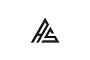 AS Logo, a Branding & Logo Template by Creative_Graphic