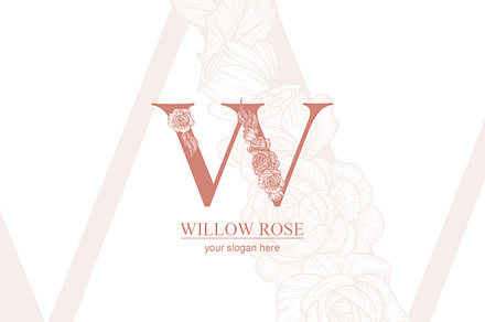 W logo, 1-letter W monogram