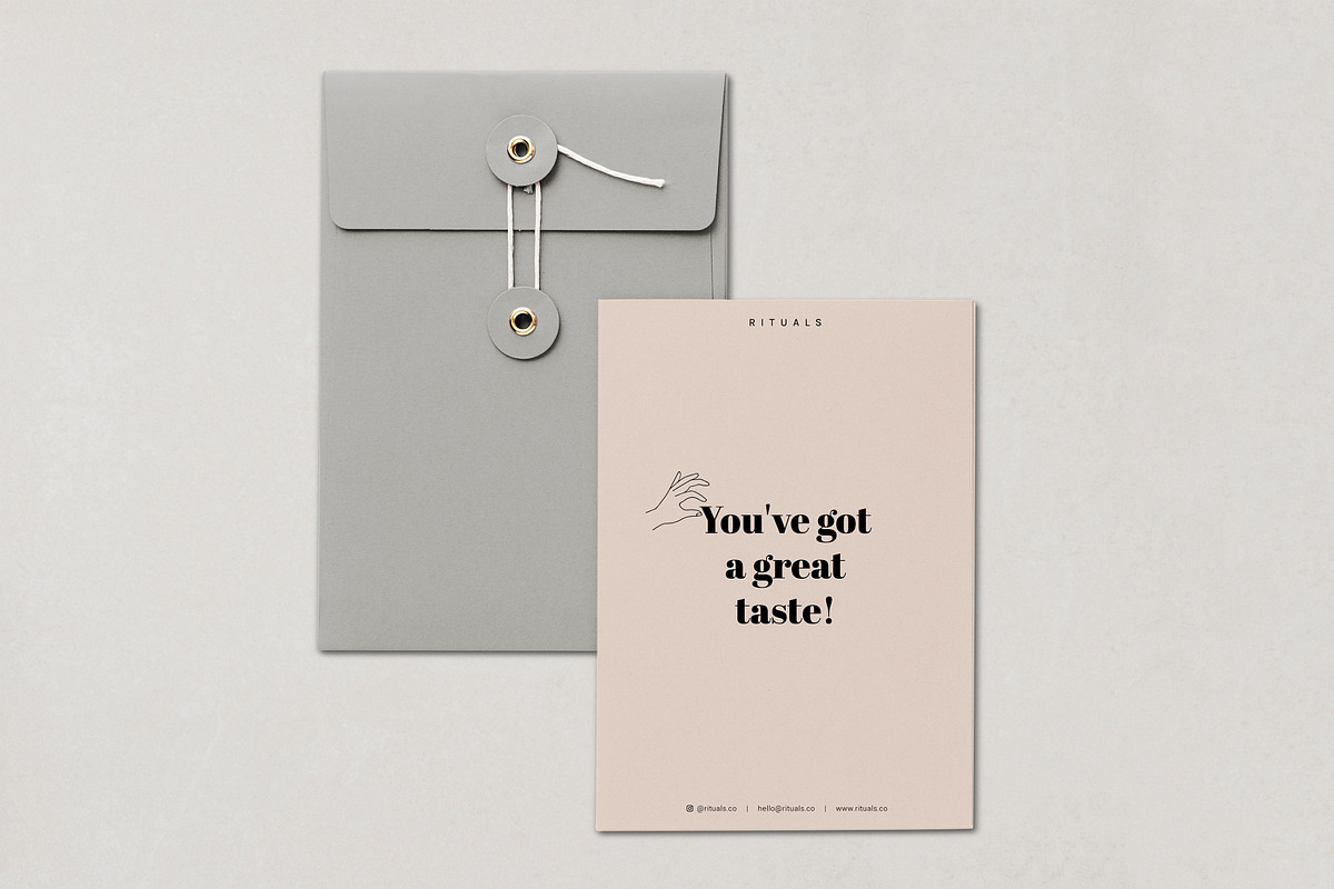 Printable 'Thank You' Card Bundle, a Card Template by Nonola