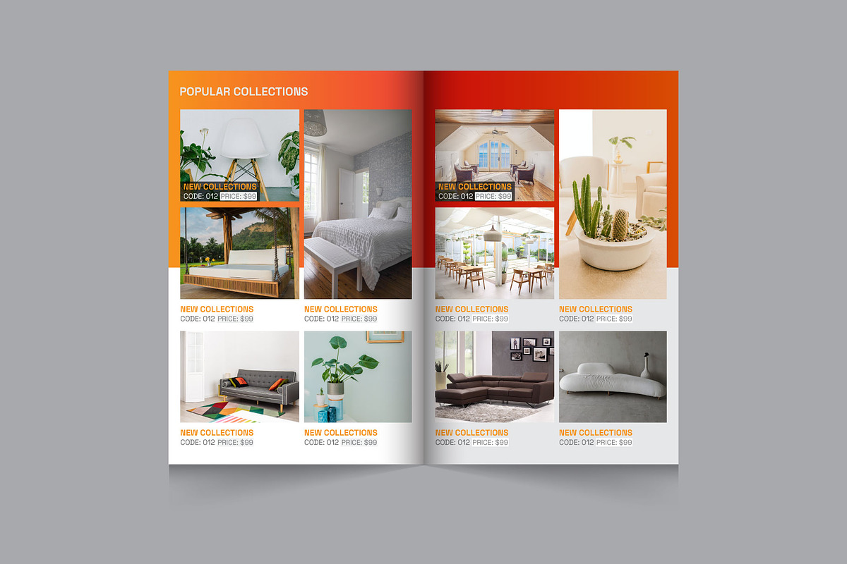 multipurpose product catalog design, a Brochure Template by Kazi Hossain