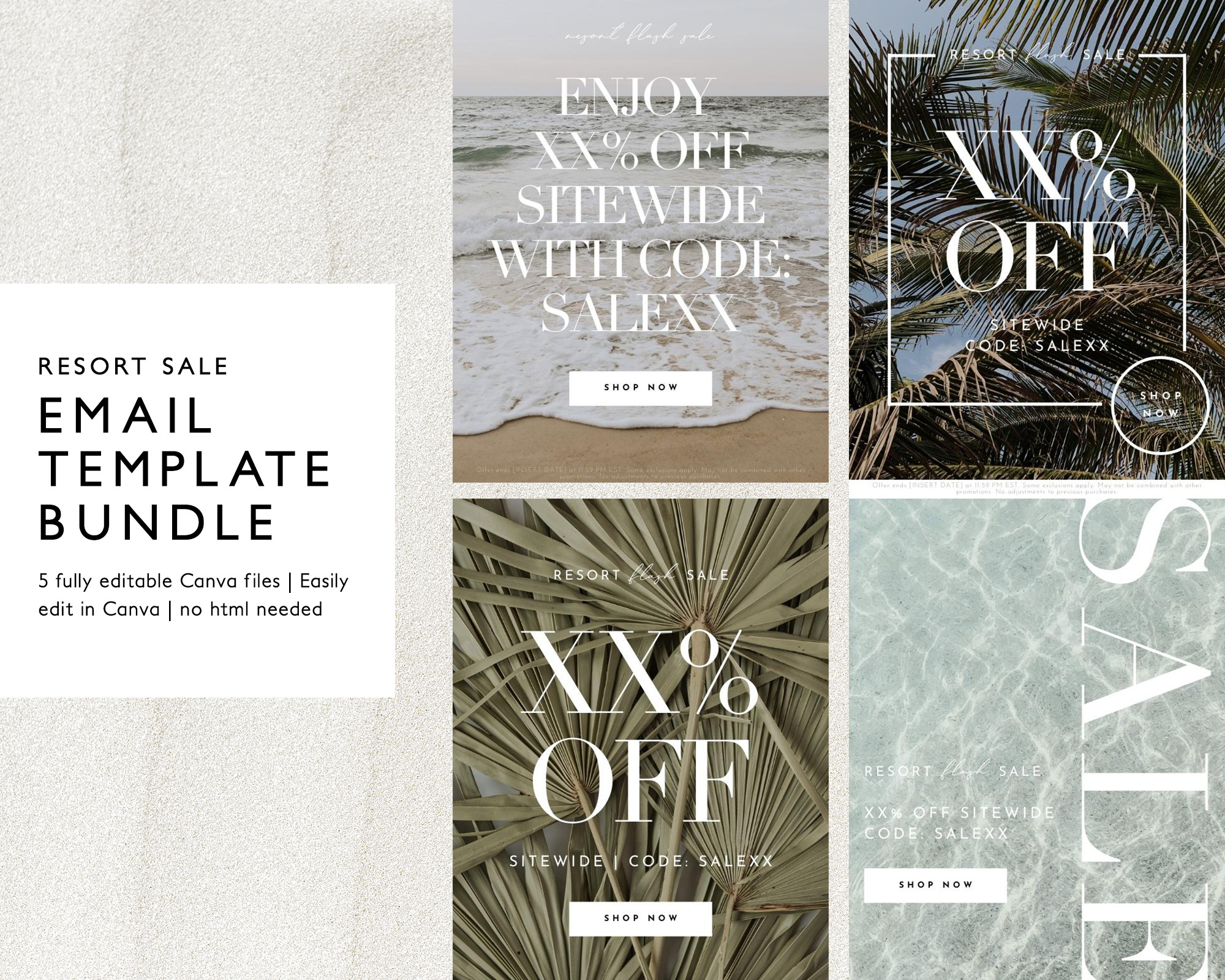 Sale Email Marketing Template Bundle, an Email Template by ...