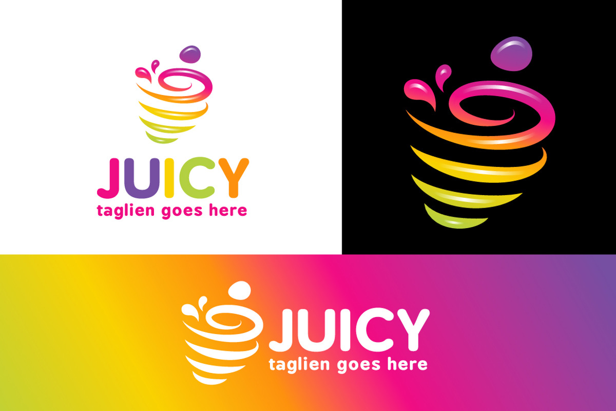 Juicy Logo Template, a Branding & Logo Template by emotions76