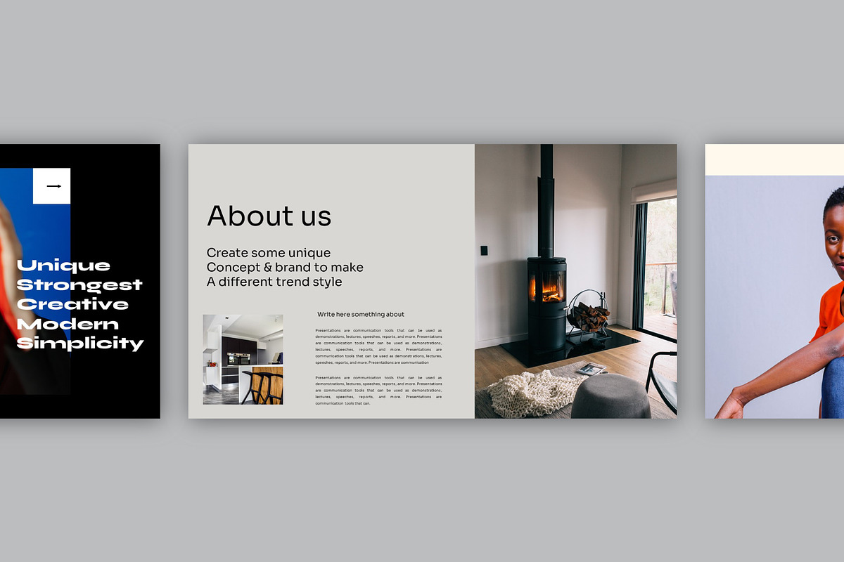 Arch Modern Architecture Powerpoint, a Presentation Template by ...
