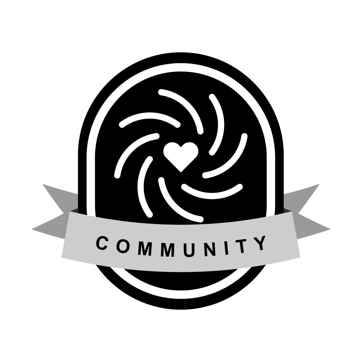 Community branding logo design, a Work Illustration by rawpixel