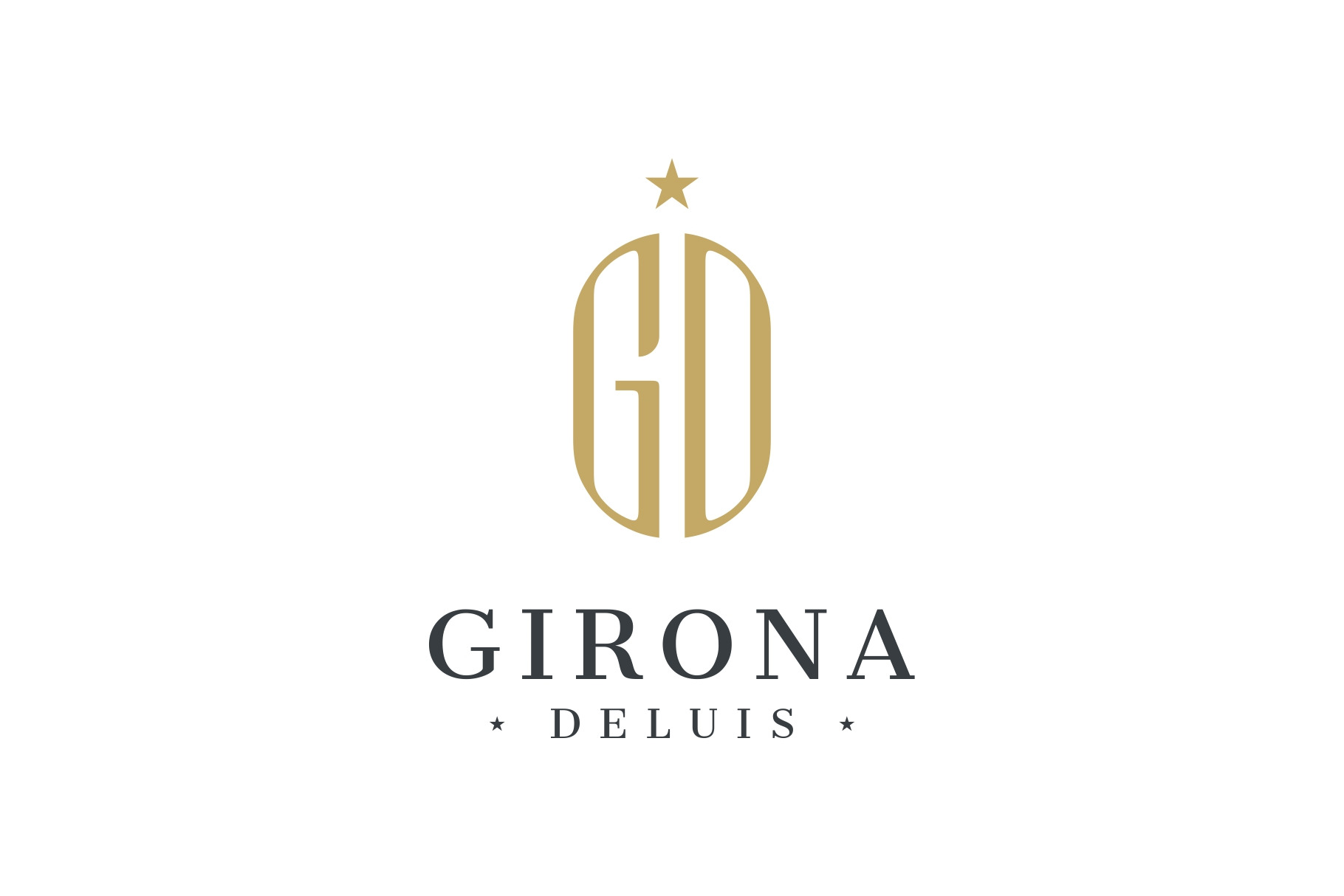 Letter GD Gold Luxury Logo, a Branding & Logo Template by sore.studios ...