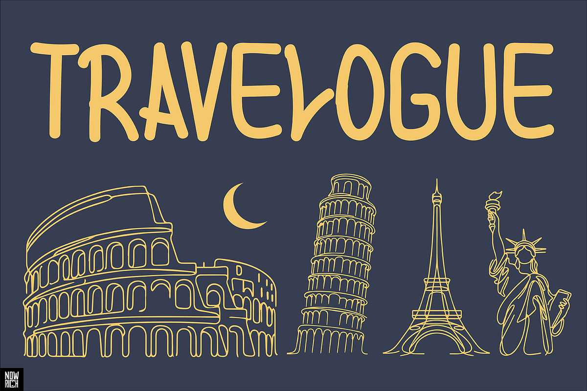 Travelogue Typeface