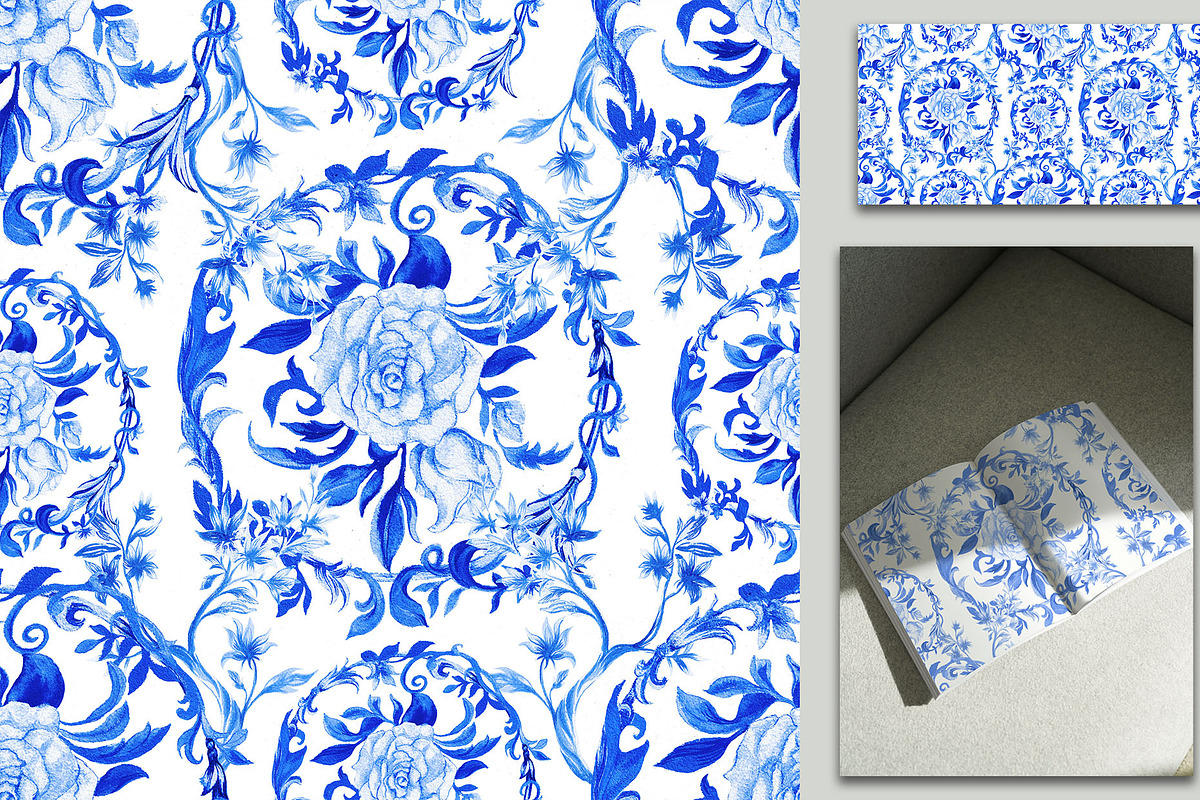 9 JPG/ Classic flower, Chinoiserie, a Pattern Graphic by Theraphosath