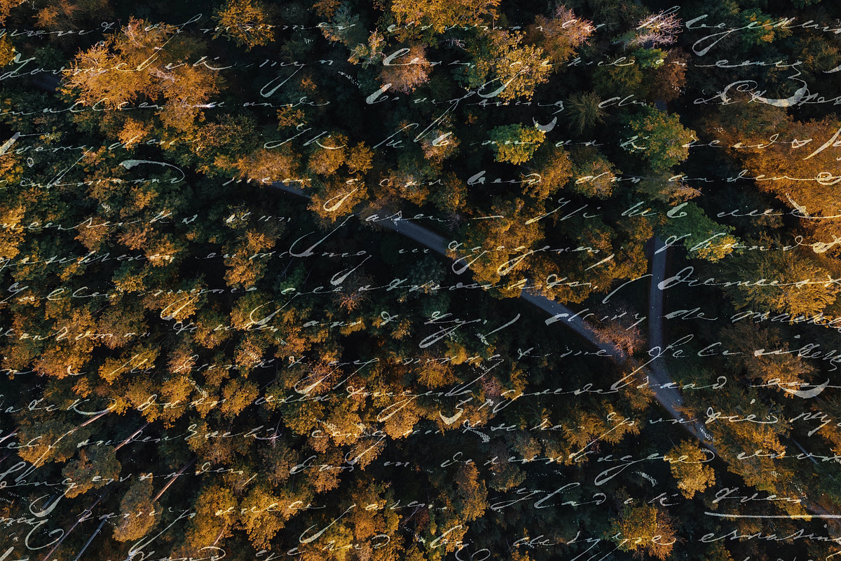 Old Handwritten Overlay PNG Textures, a Texture Graphic by Century Library