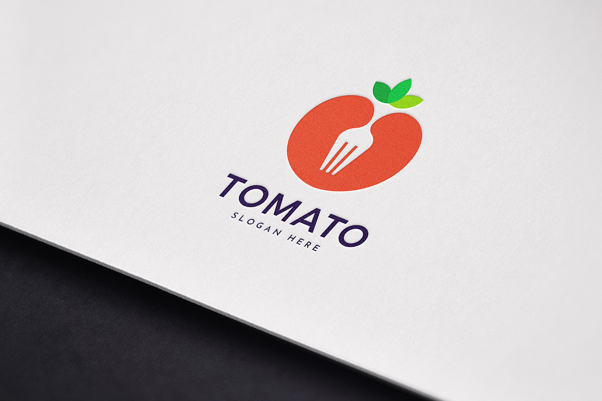 Tomato & Fork Logo Template, a Branding & Logo Template by P.F ...