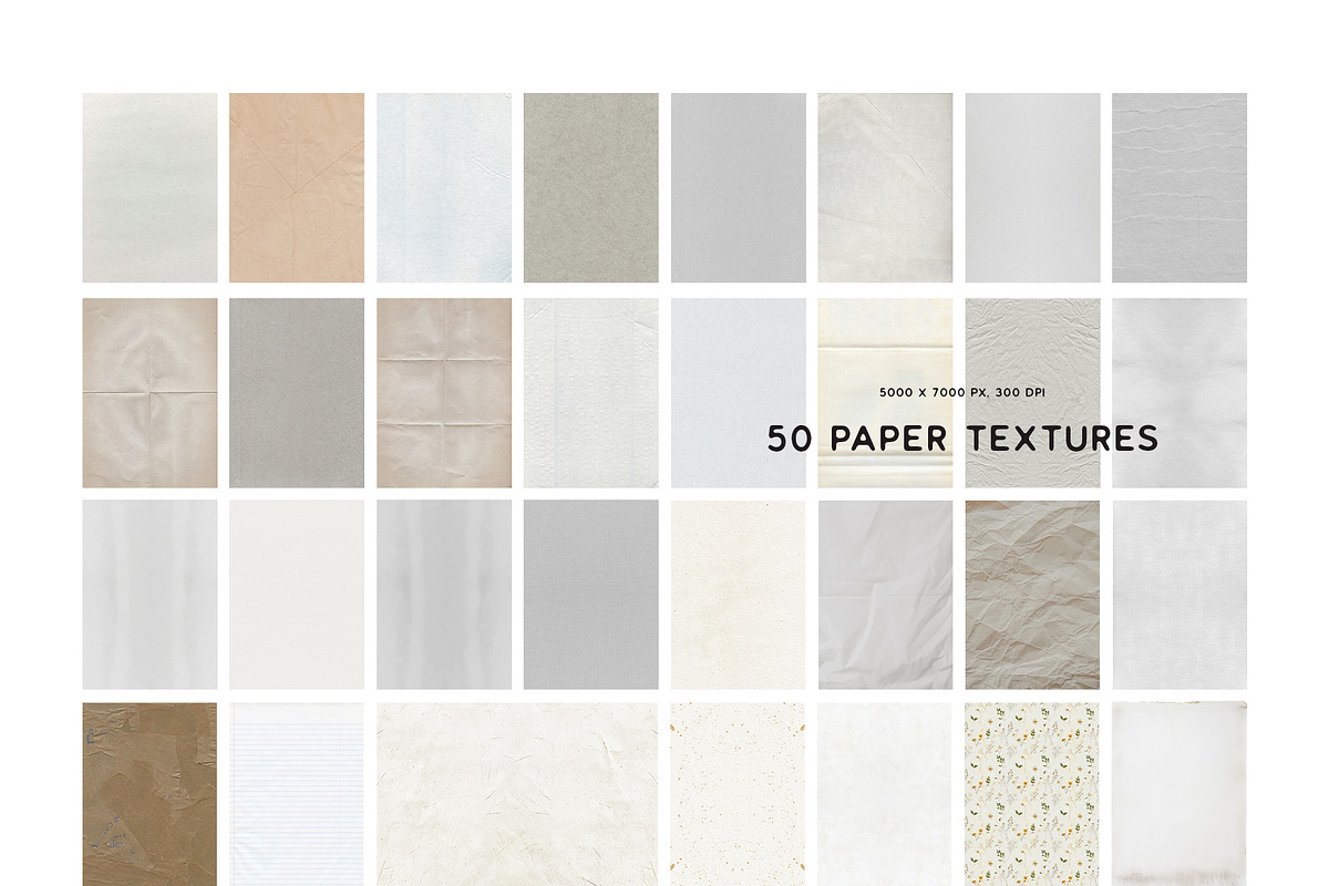 Paper Texture Collection, a Texture Graphic by Purple