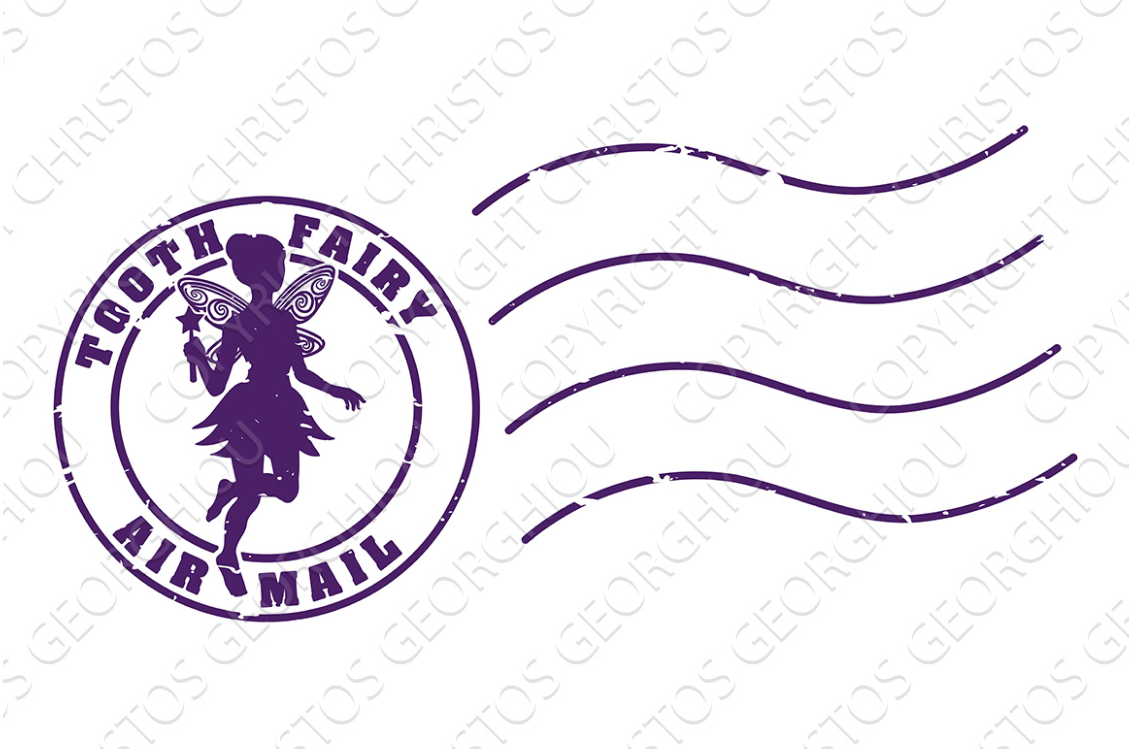 Tooth Fairy Silhouette Letter, an Illustration by Christos Georghiou ...