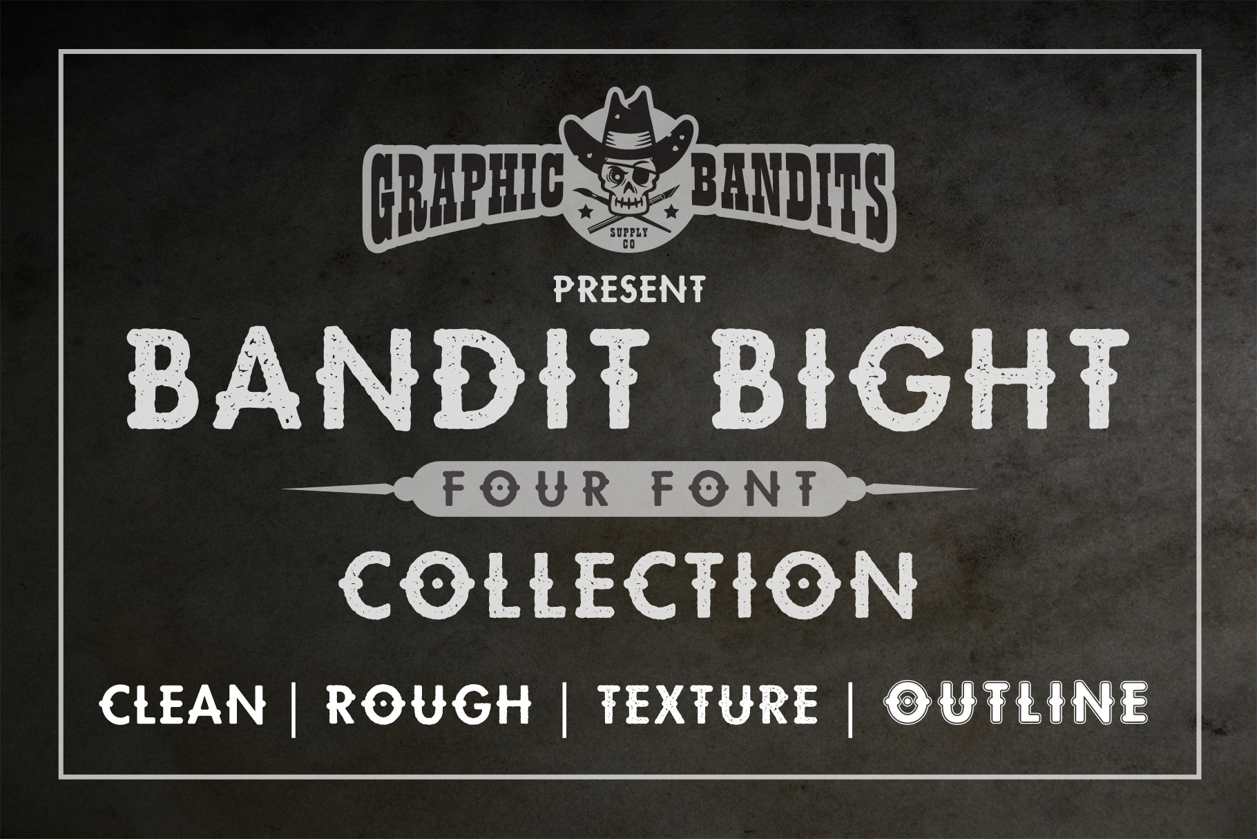 Bandit Bight – Font Family (4), a Font by Graphic Bandits