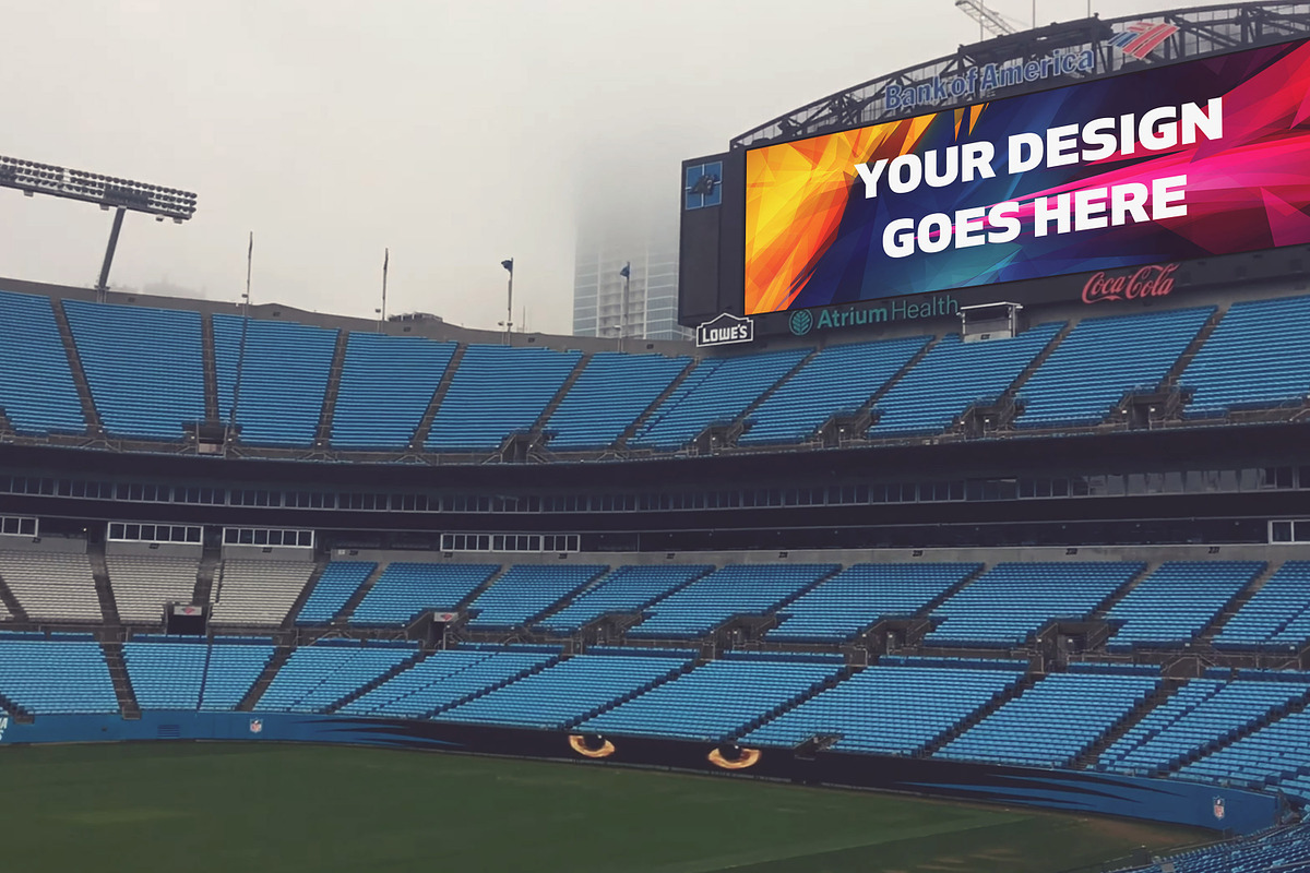 24 PSD NFL Stadium Mockup #1, a Mockup by Laura