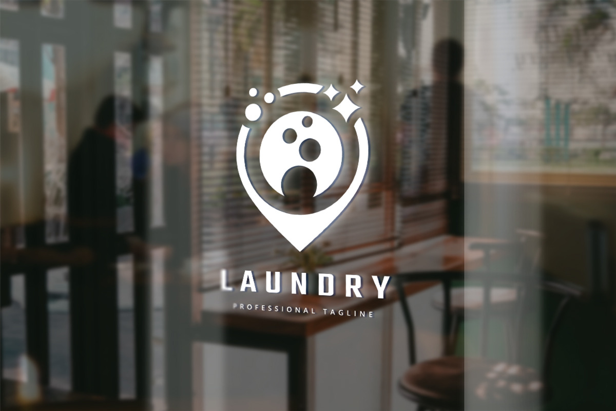 Laundry Logo, a Branding & Logo Template by Design_Planet