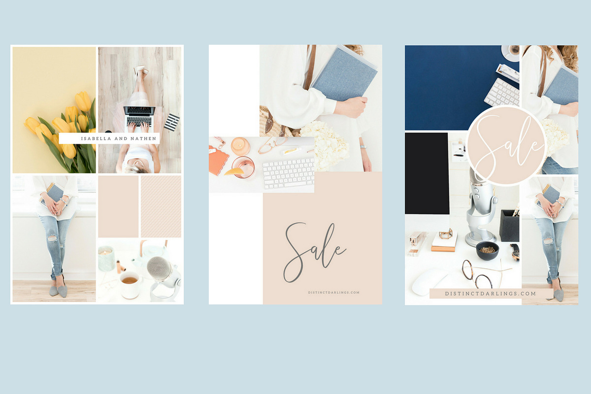 Social Media Bundle Canva, a Social Media Template by Rachel Harper Designs