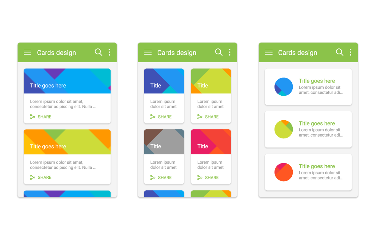 Material Design UI Kit, an UI Kit Template by Graphue