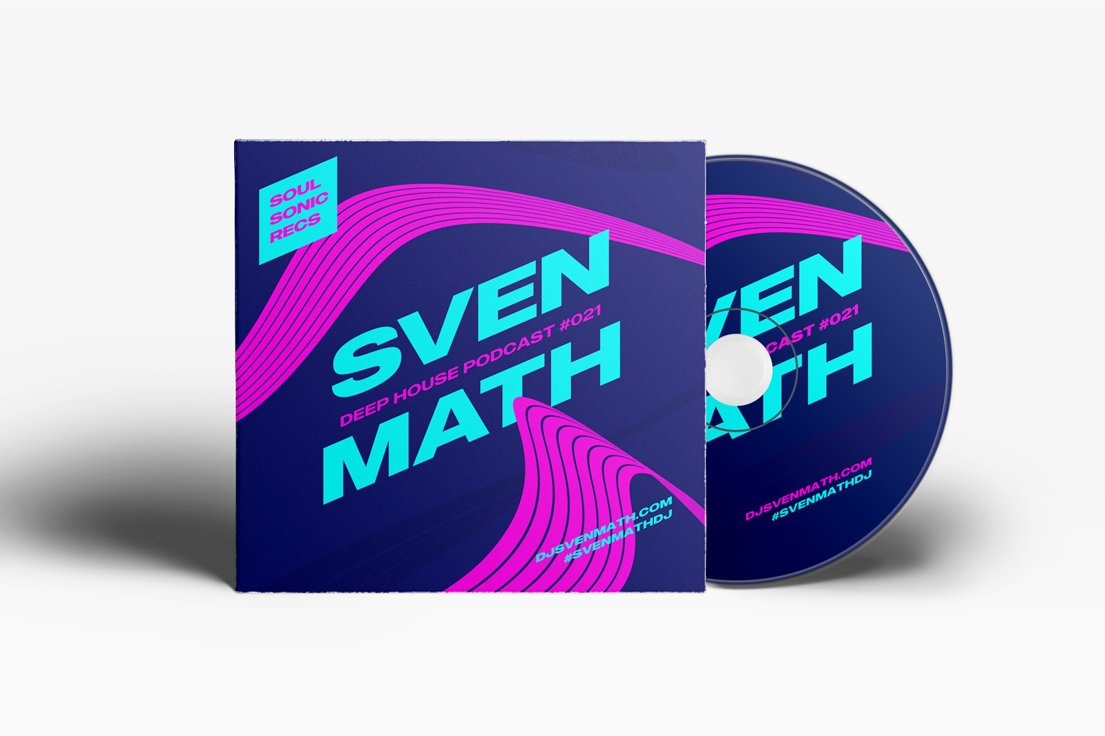 Music CD Cover Artwork Template, a Templates & Theme by vinyljunkie