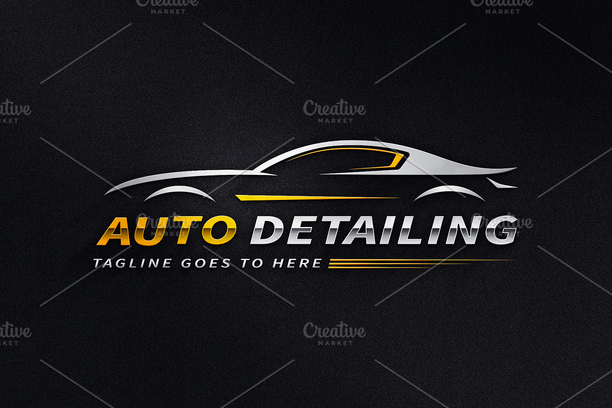 Auto Detailing Logo Template, a Branding & Logo Template by Nahid Hasan ...