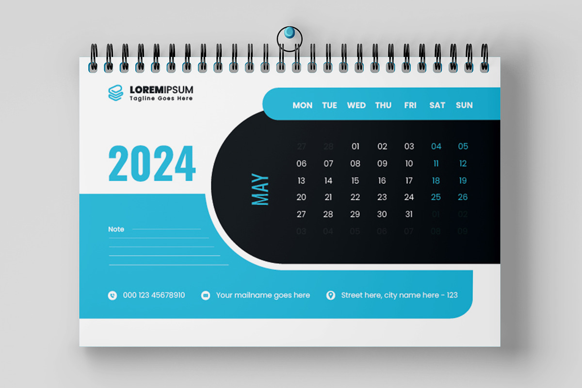 2024 Table/Desk Calendar Design