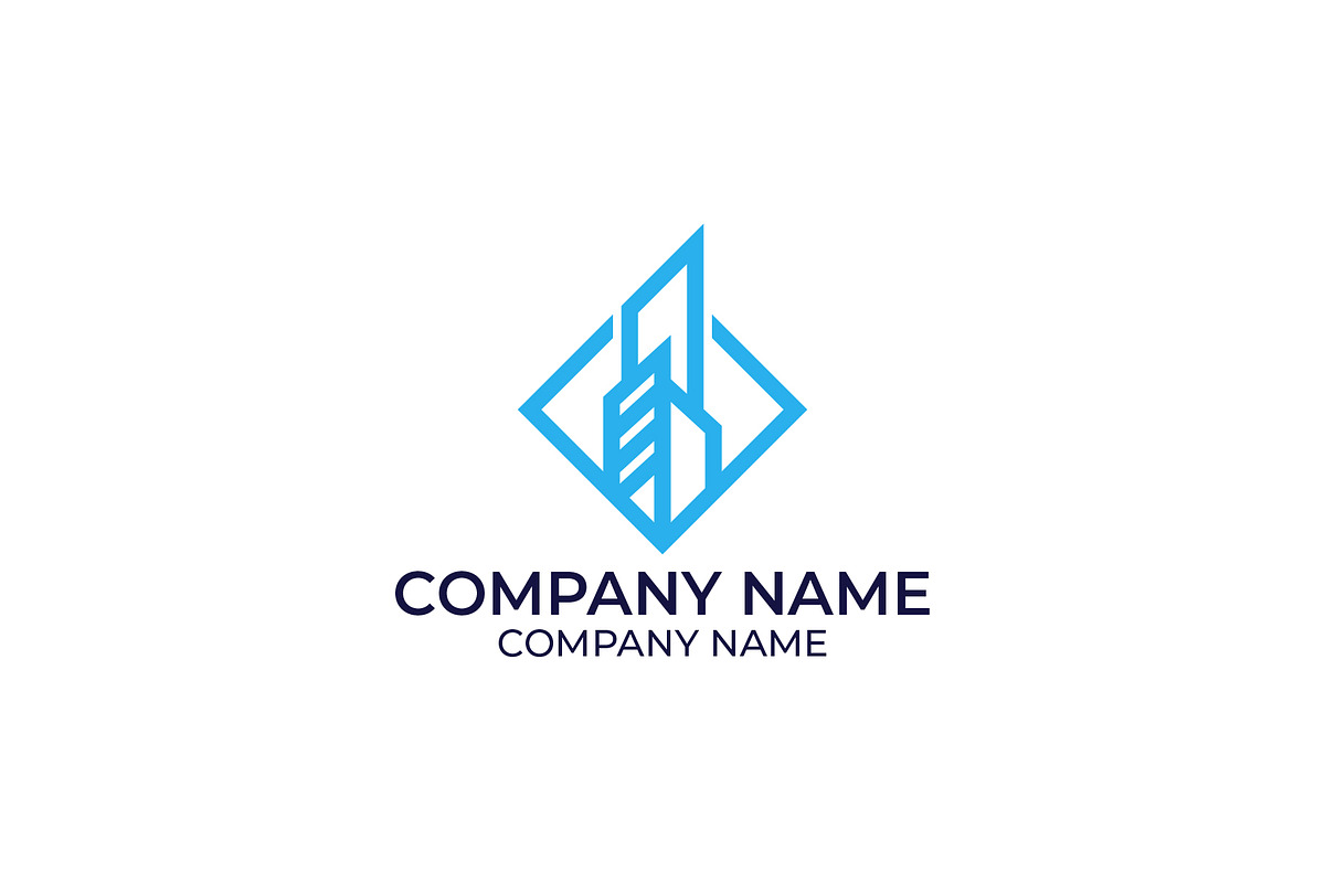 Building and Hotel Logo, a Branding & Logo Template by GranzCreative
