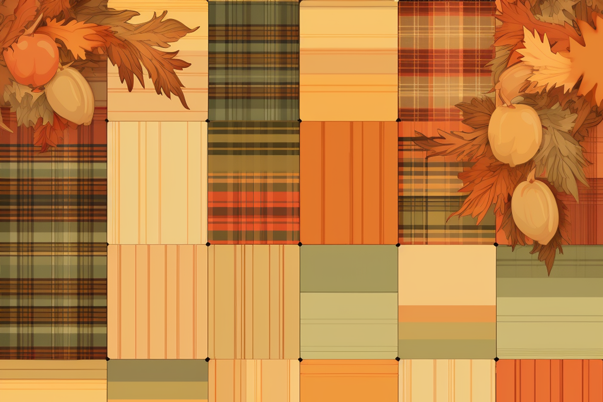 Autumn Plaid Pattern