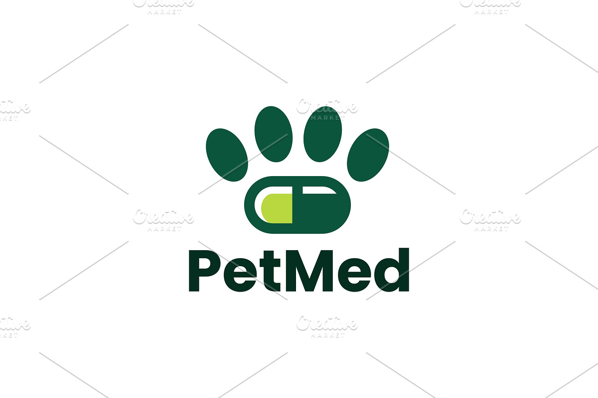 pet medical capsule pill medicine, a Branding & Logo Template by VSTRD ...