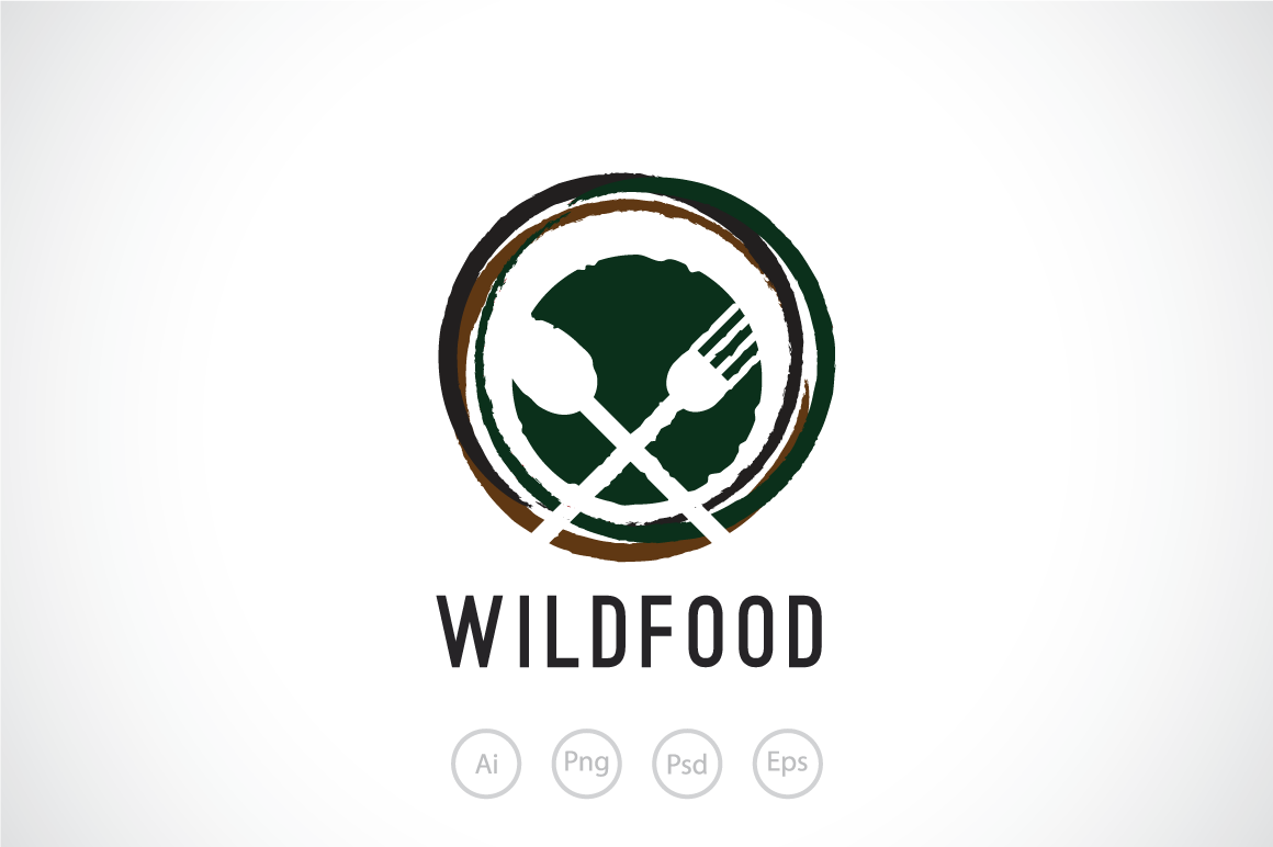 Wild Food Logo Template, a Branding & Logo Template by Heavtryq Design