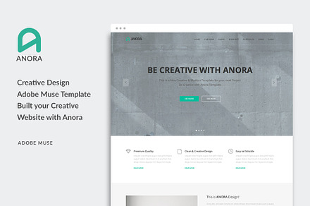 LUMA - Creative Muse Template, a Websites & App Template by PixaSquare