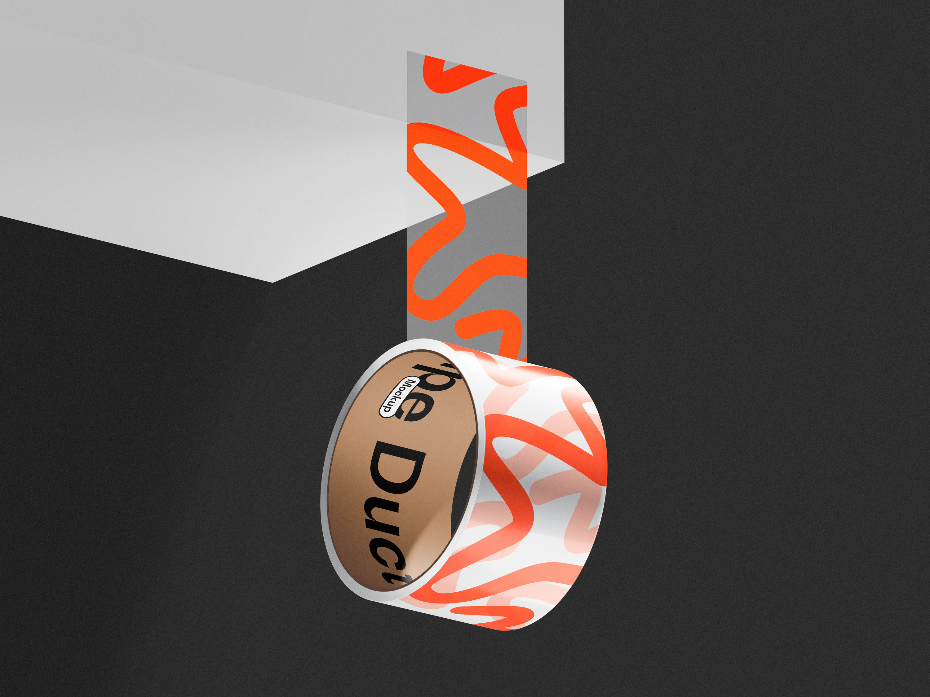 Duct Tape Mockup, a Packaging Mockup by Design Squad