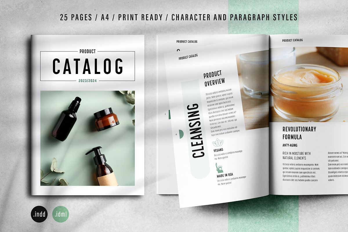 Product Catalog Layout, a Brochure Template by Grkic Creative