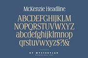 McKenzie Headline Font