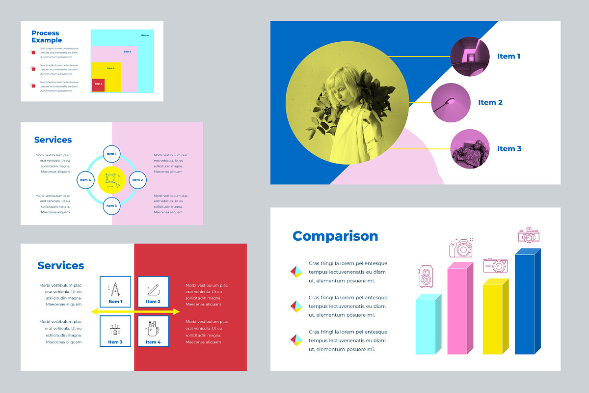 Bold - PowerPoint Template 3 Colors | Creative Market