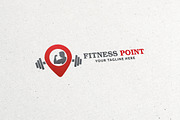 Fitness Point Logo, a Branding & Logo Template by Martin-Jamez