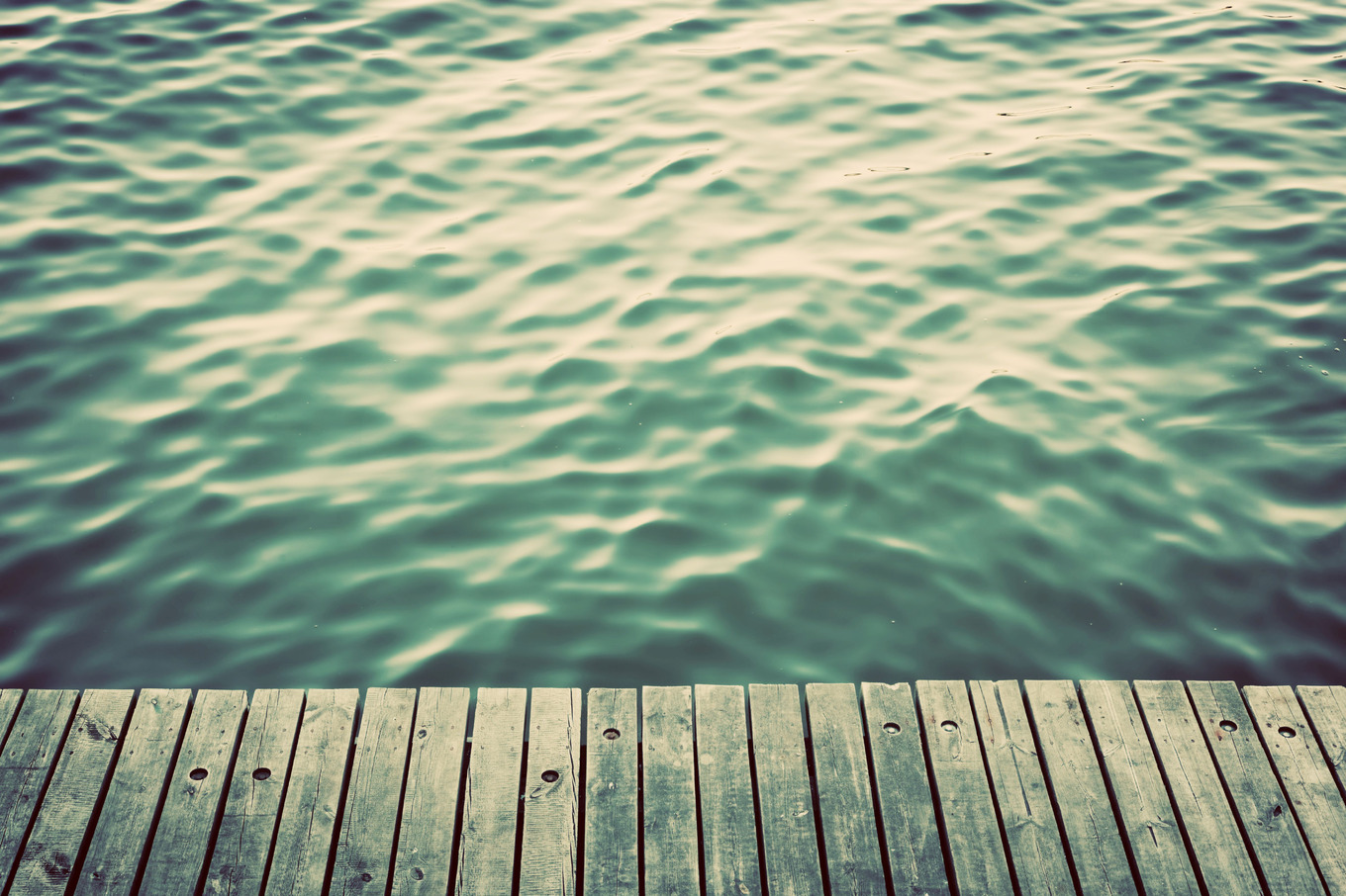 Wood boards of a pier over the ocean, an Architecture Photo by ...