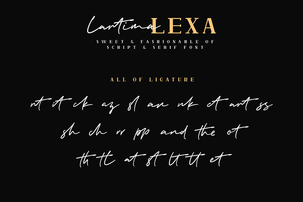 Lantima Lexa - Font Duo, a Script Font by Dierstudio | Creative Market