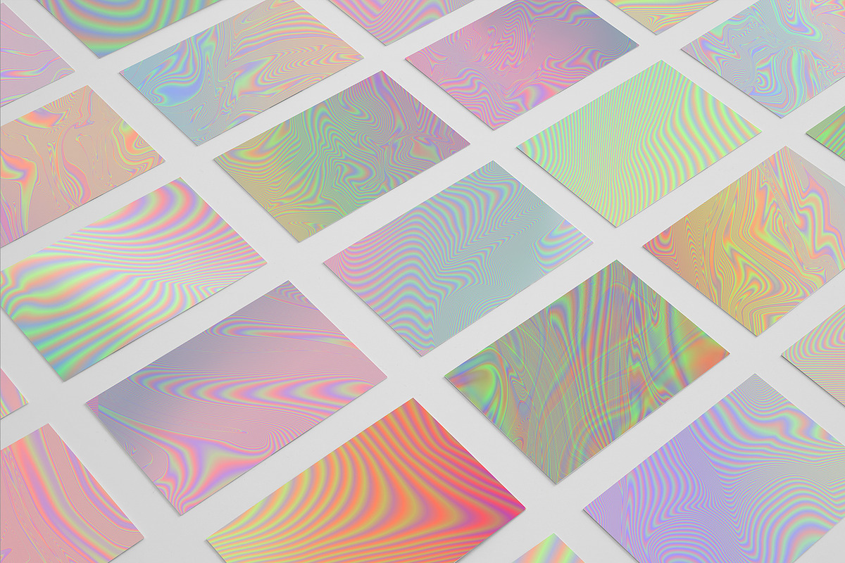 25 Holographic Textures, a Texture Graphic by Top Textures