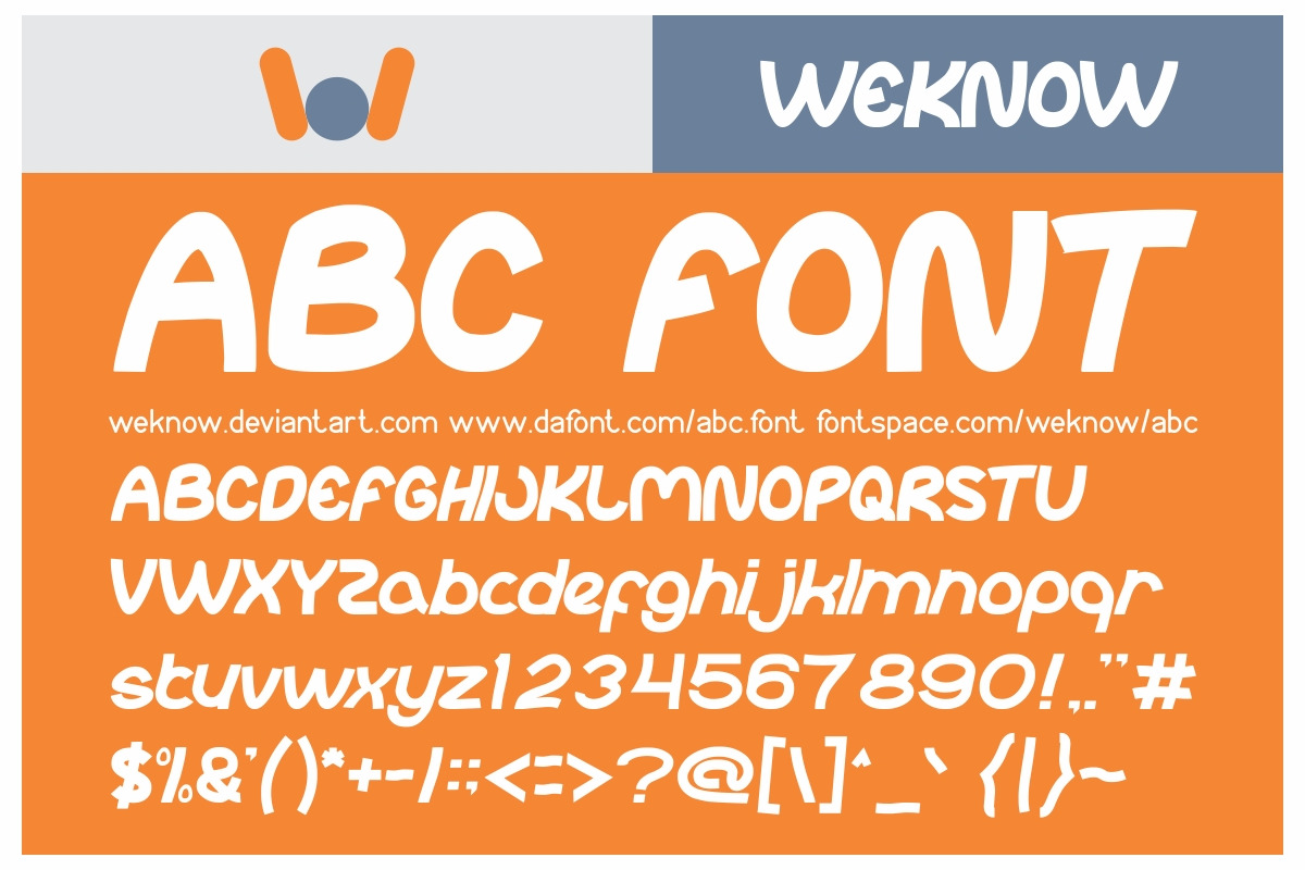 abc font
