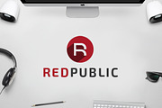R Logo - Red Republic, a Branding & Logo Template by Typia Nesia