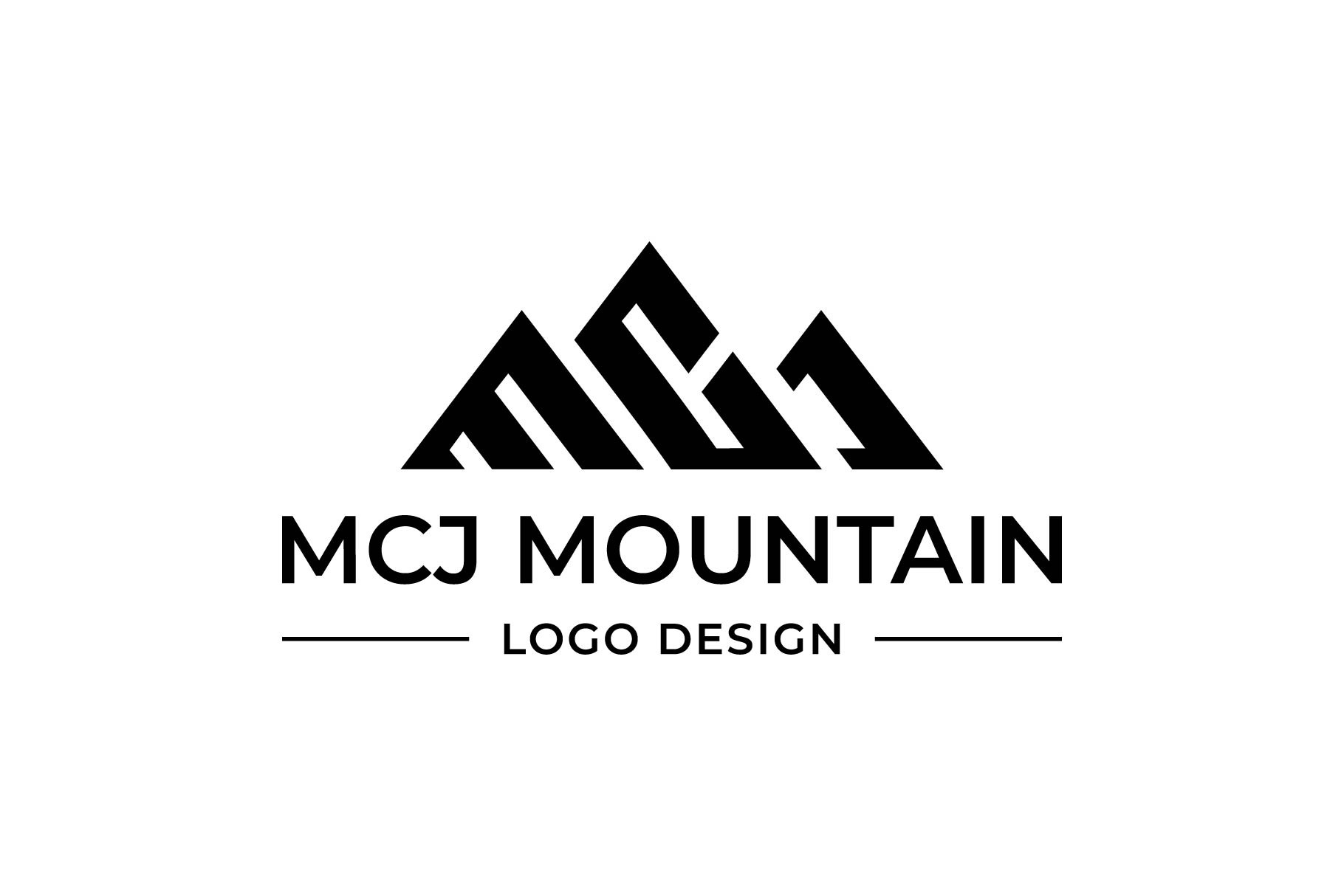 MCJ Logo Design, a Branding & Logo Template by FransiskaDesign