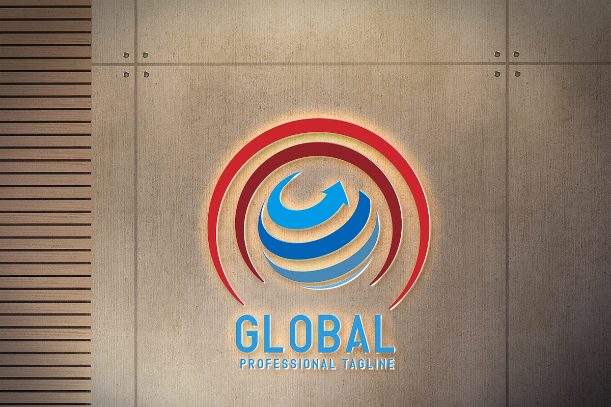 Global Logo, a Branding & Logo Template by essegraphic