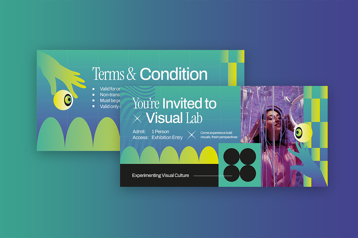 Visual Lab - Gift Voucher, a Card Template by StreaksideStd