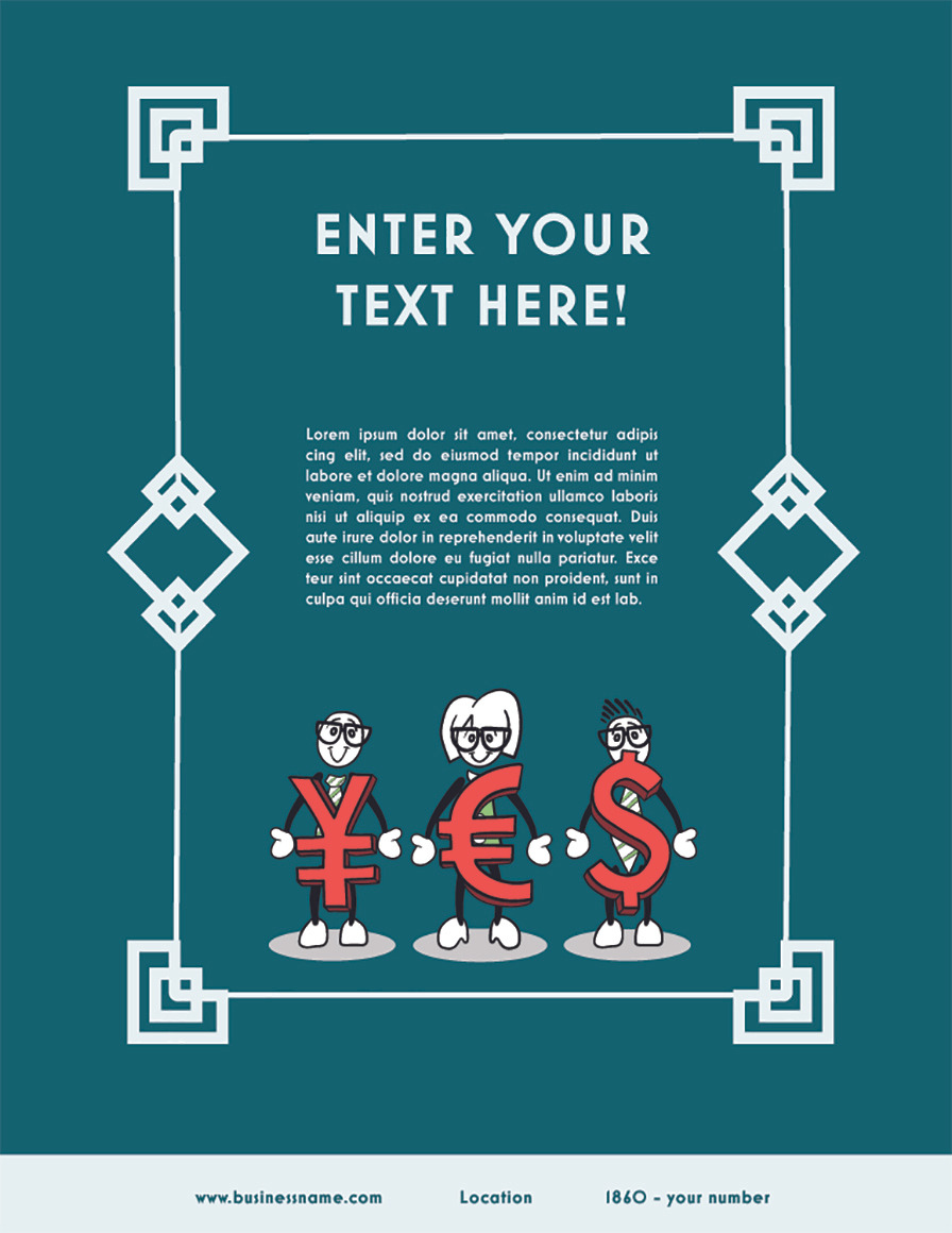 Business poster, an Invitation Template by wavebreak