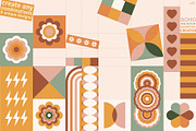 Boho Blocks Geometry Creator, an Object Graphic by Julia Dreams ...