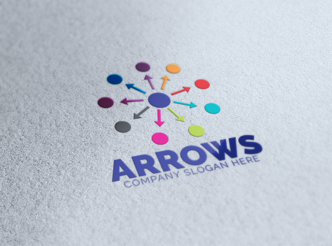 Arrows Logo, a Branding & Logo Template by essegraphic