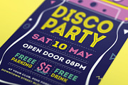 Disco Flyer, a Flyer Template by Graphr