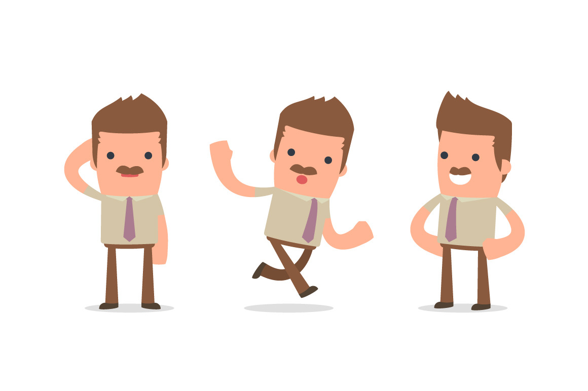 150+ Poses of Character Bookkeeper, a Finance Illustration by artenot