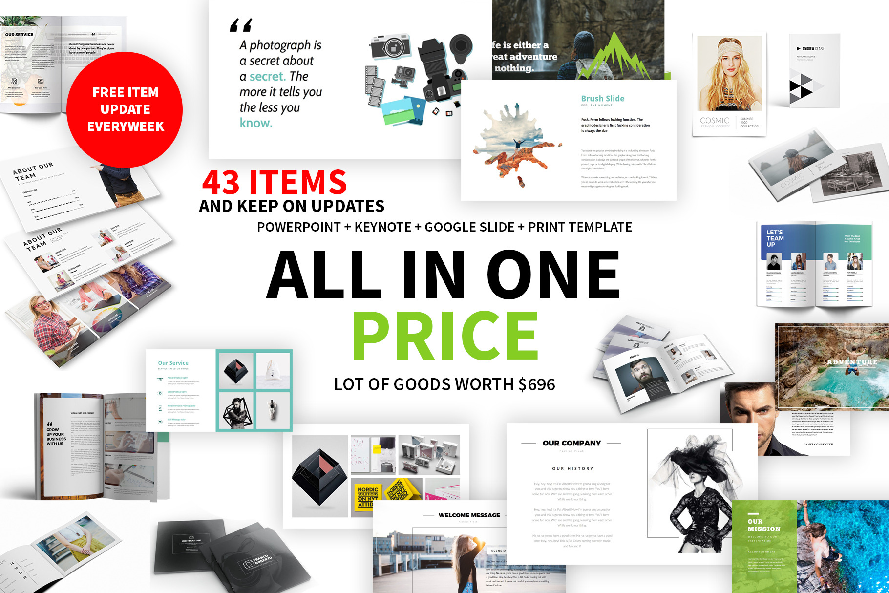 All In One Price Bundle, a Presentation Template by Incools Stokie ...