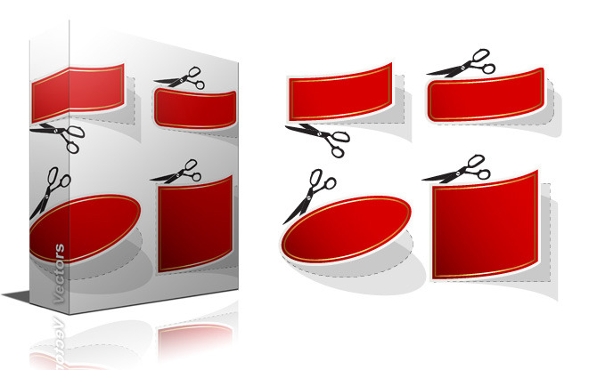 Paper Coupons, an Illustration by TrueMitra Designs