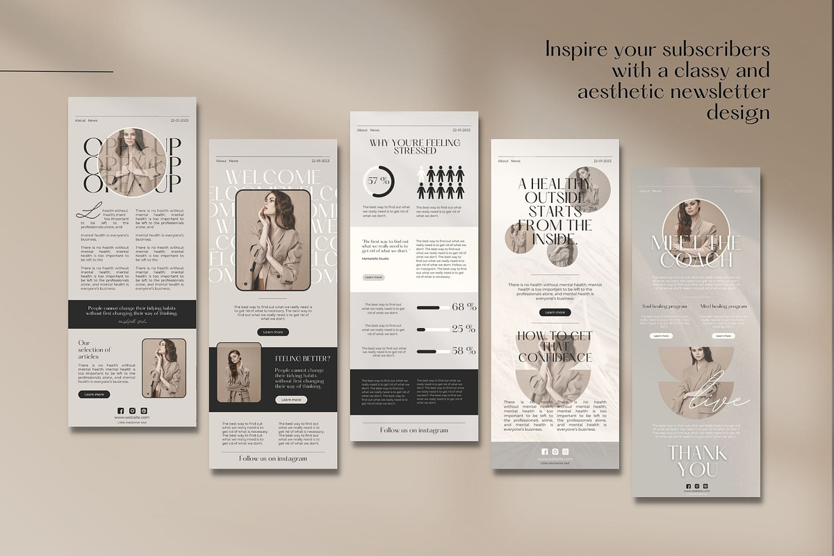 CANVA Email Newsletter Templates