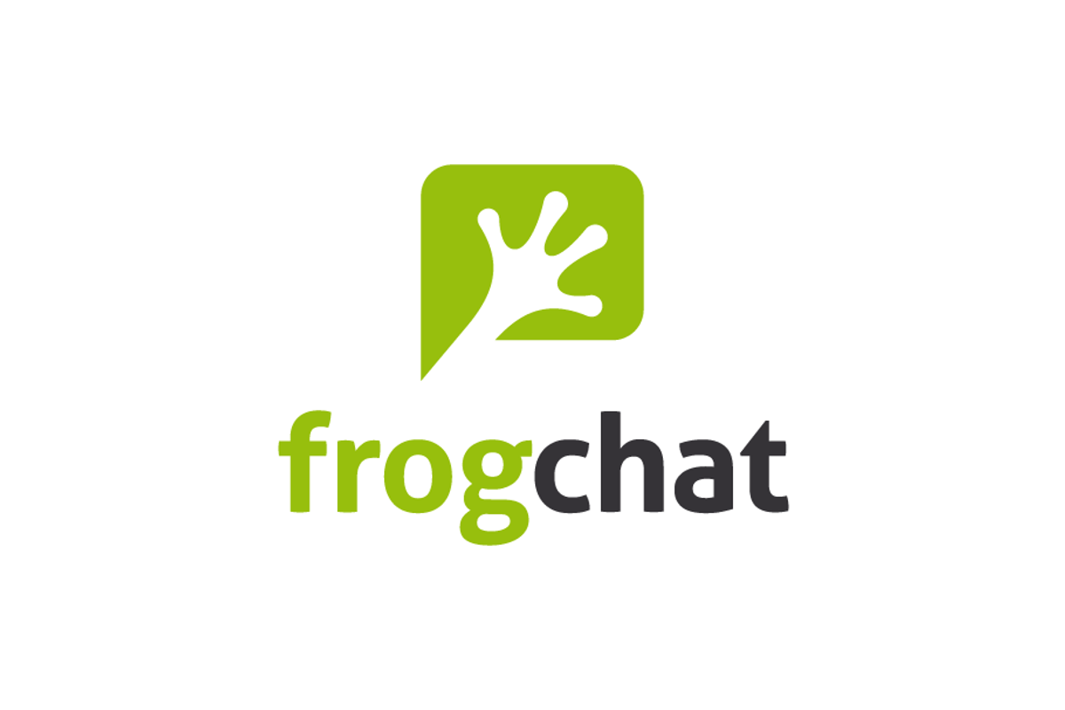 Frog Chat Logo, a Branding & Logo Template by brandphant